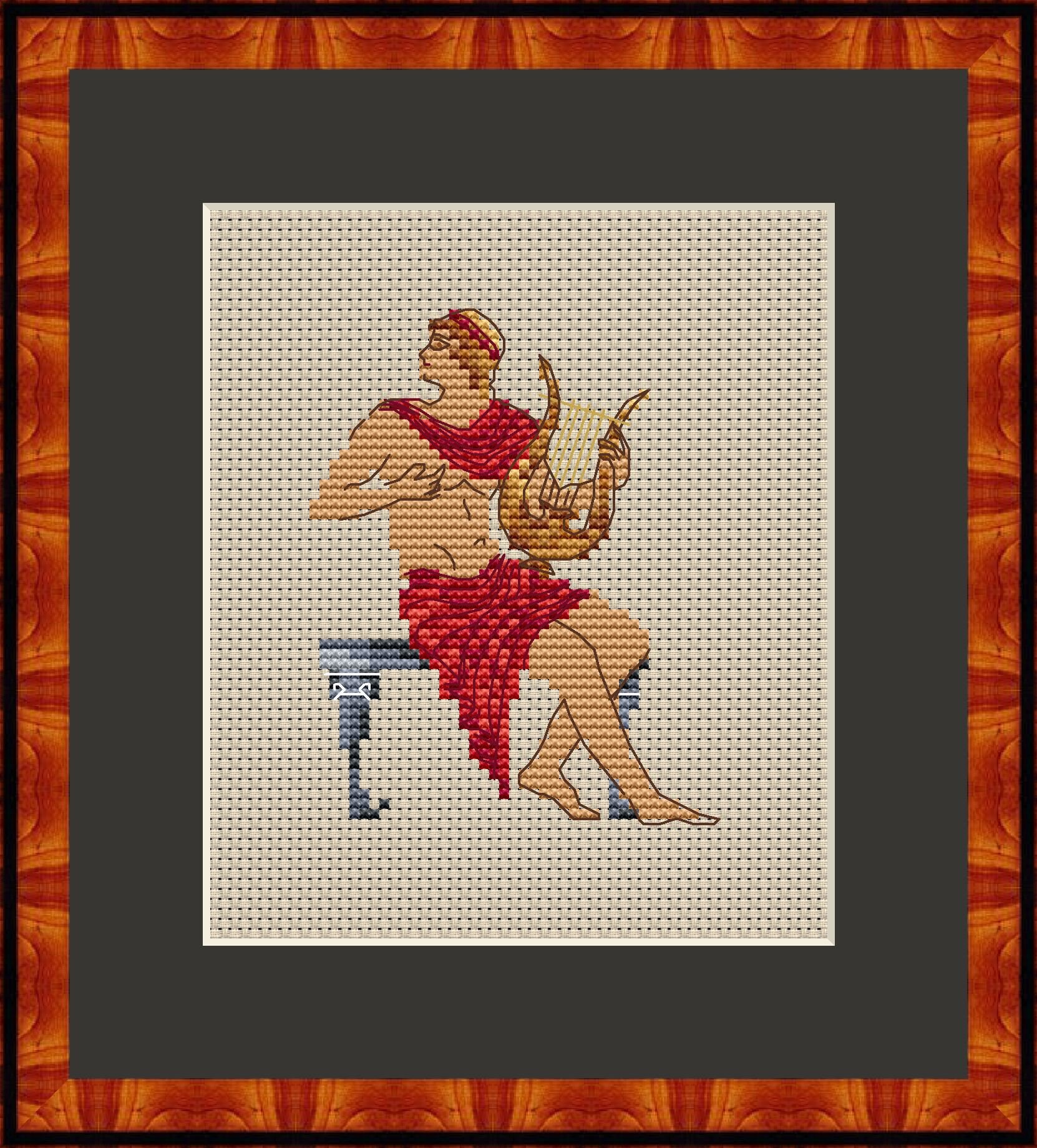 Orpheus, Ancient Greek Legendary Hero Son of a Muse and Oeagrus, a King ...