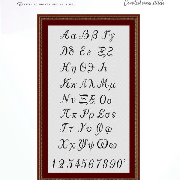 Cross Stitch Letters - Etsy