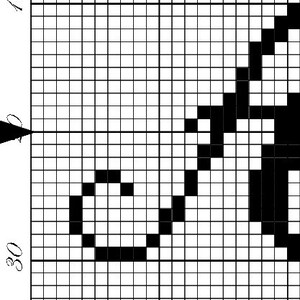 Greek Alphabet calligraphy Counted Cross Stitch Pattern PDF | Etsy