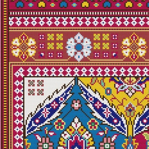 Arabian Nights Rug, Gorgeous Magic Carpet,tapestry Embroidery ...