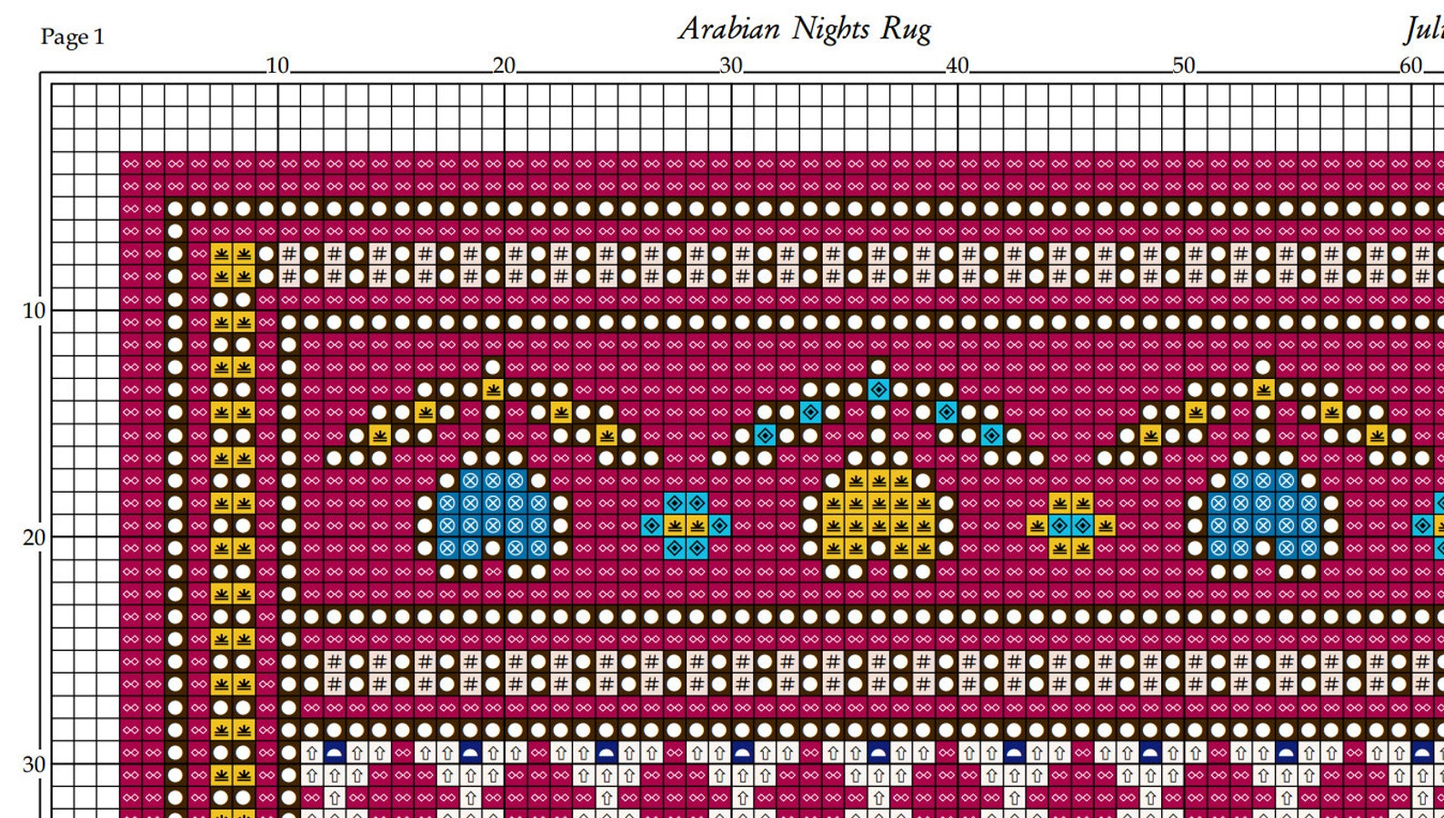 Arabian Nights Rug, Gorgeous Magic Carpet,tapestry Embroidery ...