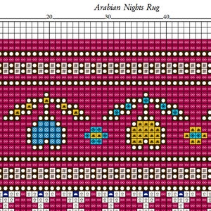 Arabian Nights Rug, Gorgeous Magic Carpet,tapestry Embroidery ...