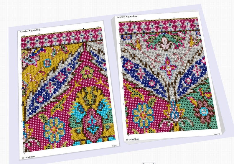 Arabian Nights Rug gorgeous magic carpetTapestry embroidery | Etsy