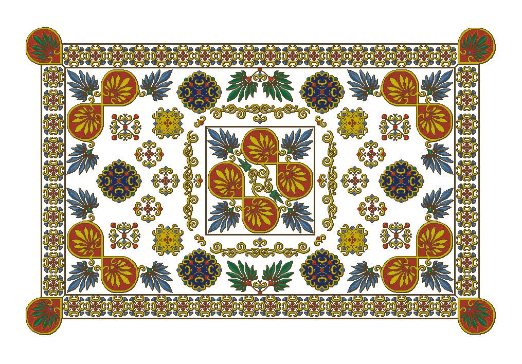 Divine Tablecloth Unique Design by Juliet Rose Tapestry Embroidery ...