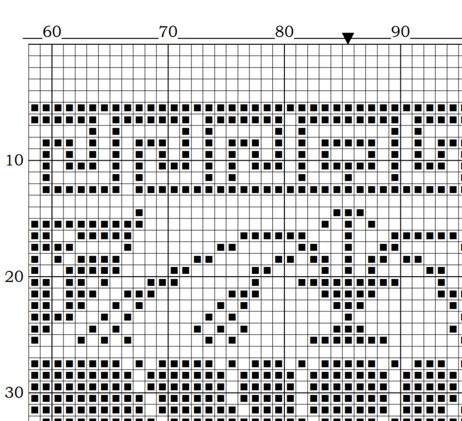 Greek Scene Cross Stitch Pattern, Filet Crochet Pattern Antique Style ...