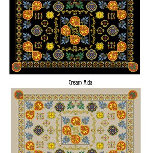 Divine Tablecloth Unique Design by Juliet Rose Tapestry Embroidery ...