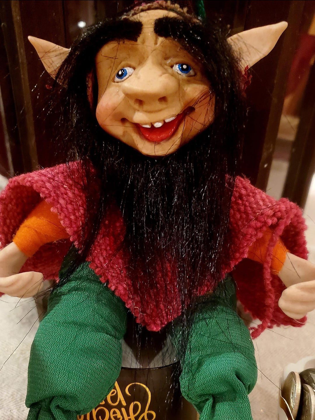 Handcrafted Goblin Geronimo the Andean Spirit – Minimalist Protector of ...