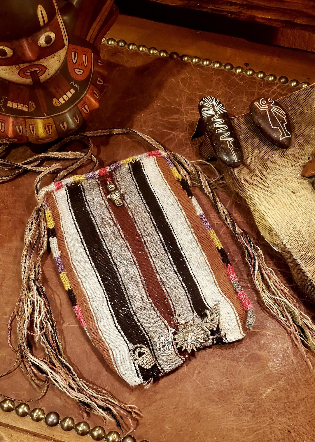 Antique Inca Chuspa Bag – Handwoven Tribal Pouch, Unique Andean Gift - Etsy