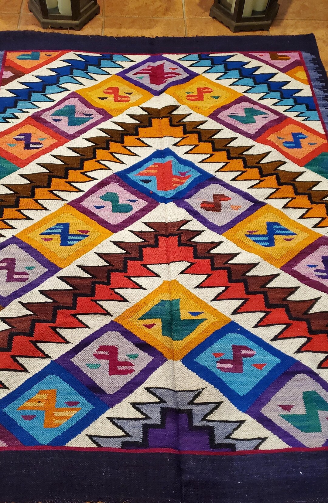 Authentic Andean Tapestry Decor, Inca Tupac Weavings – Minimalist Decor ...