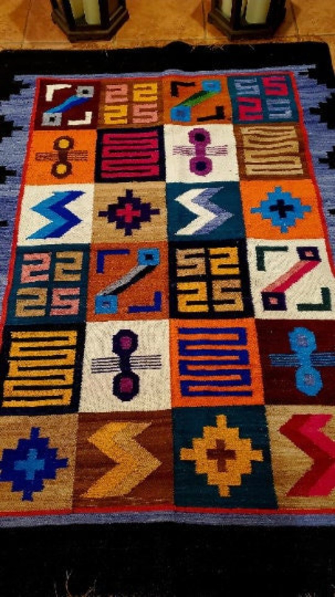 Rustic Tapestry WARI Interior Design, the Andes Marketplace - Etsy