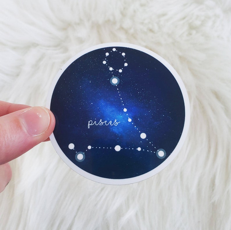 Zodiac Sign Sticker Constellation Sticker Sign Stickers | Etsy