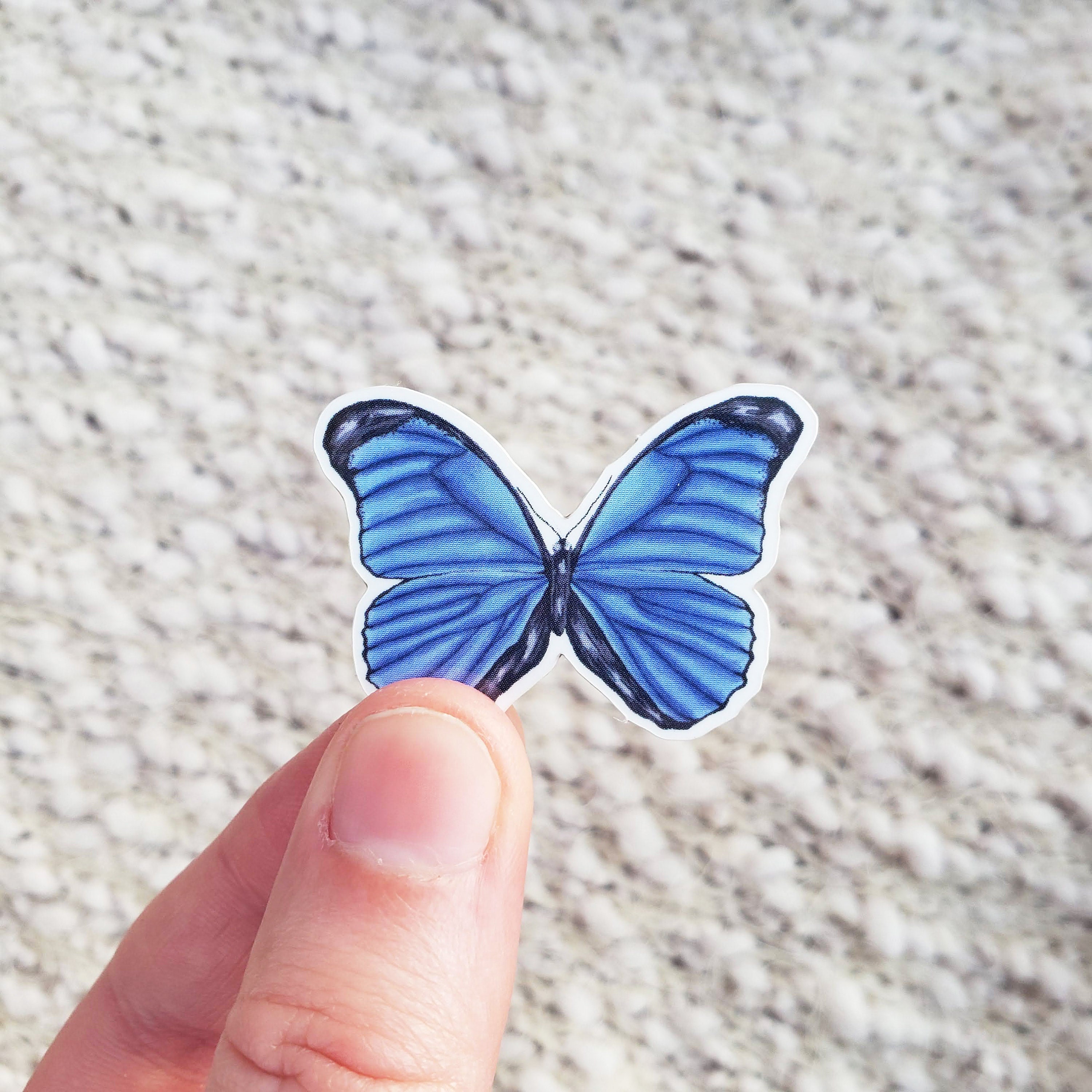 Mini Butterfly Sticker Small Laptop Stickers Water bottle | Etsy