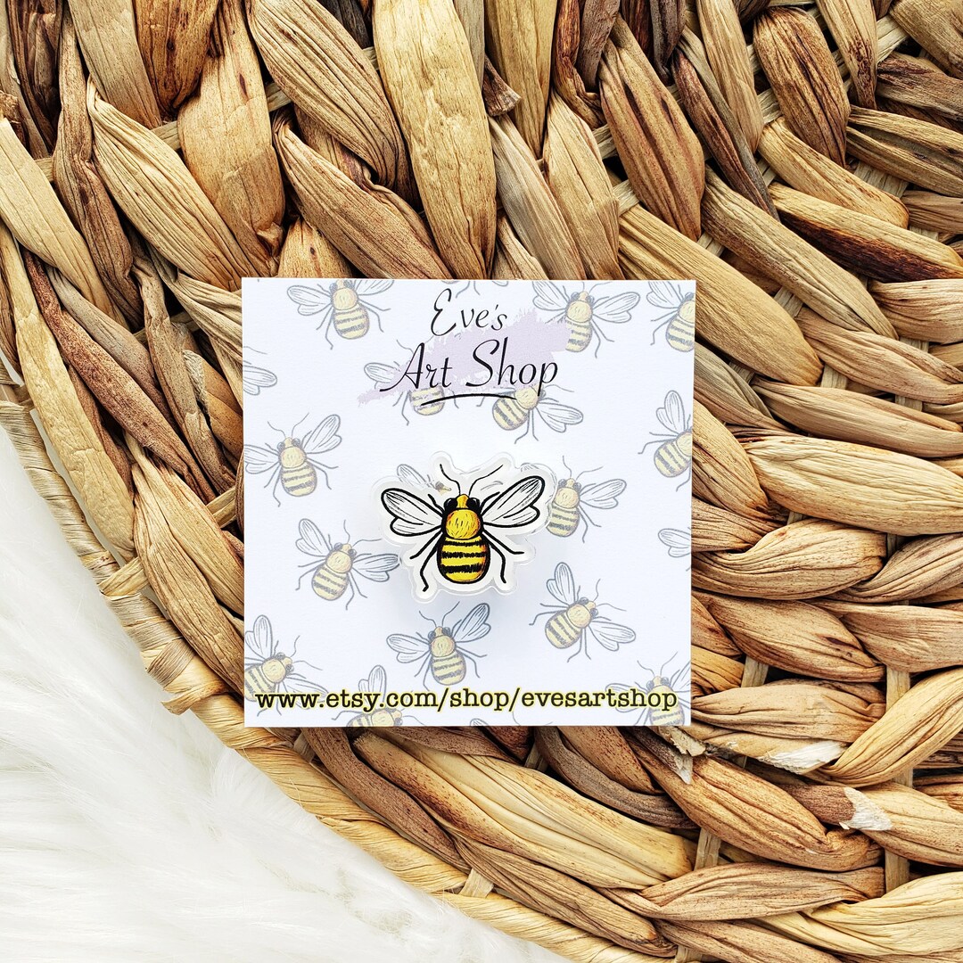 Bee Pin, Honey Bee Pin, Save the Bees Pin - Etsy