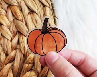 Pumpkin Stickers | Etsy