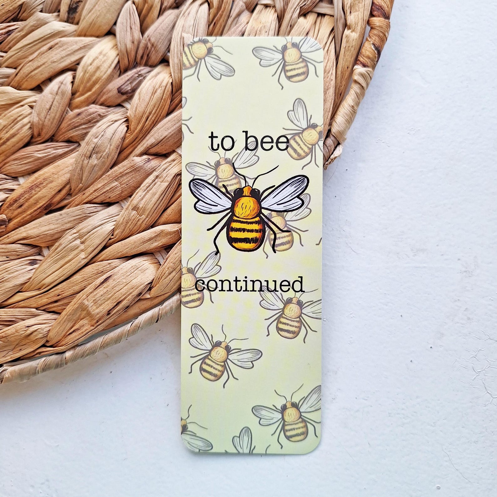 To Bee Continued Bookmark - Etsy