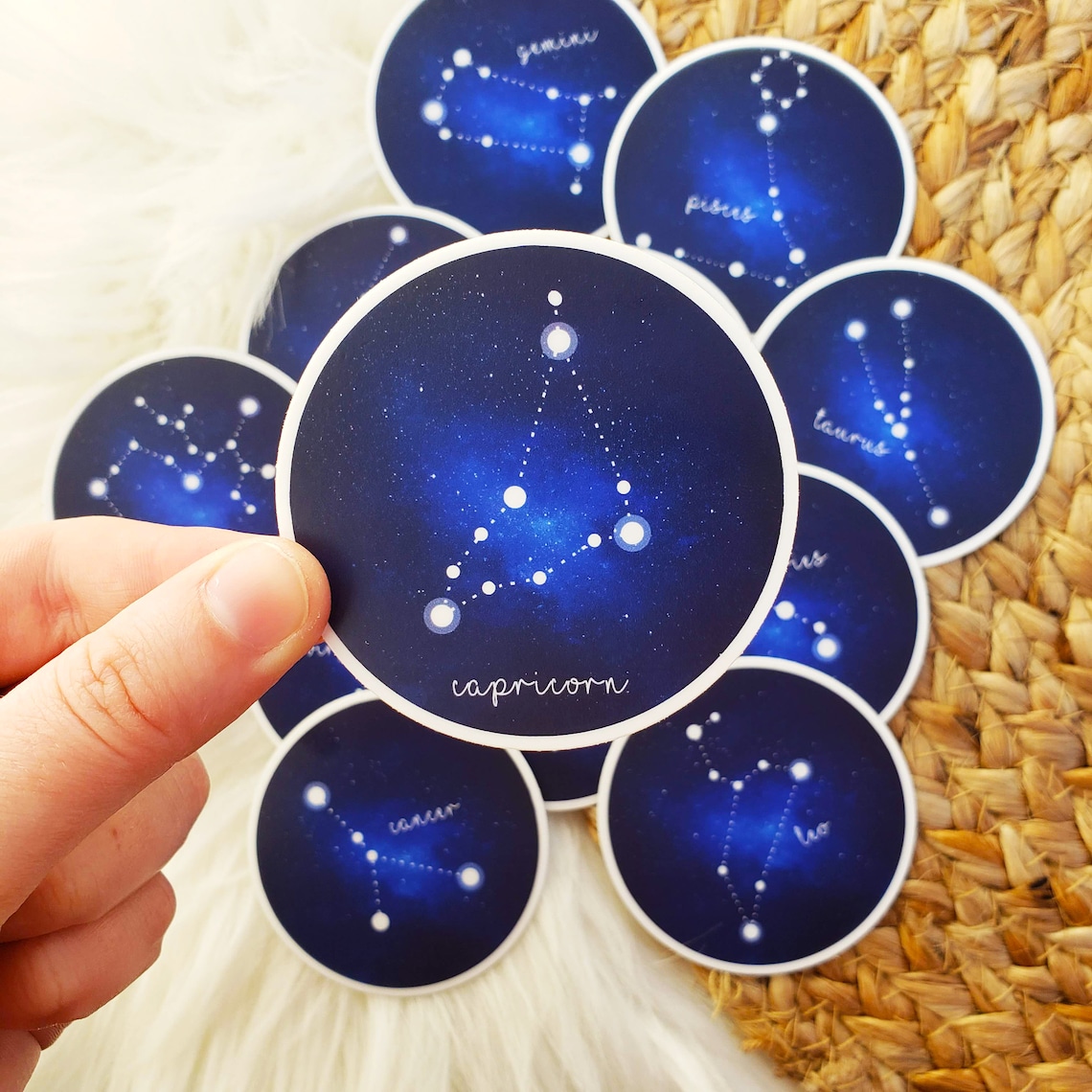 Zodiac Sign Sticker Constellation Sticker Sign Stickers | Etsy
