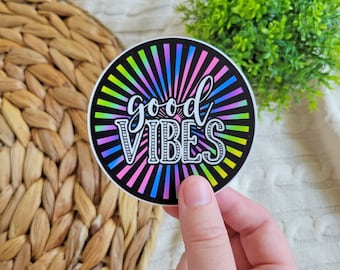 Trendy Sticker Groovy Sticker, Retro Font Sticker, Aesthetic Sticker ...