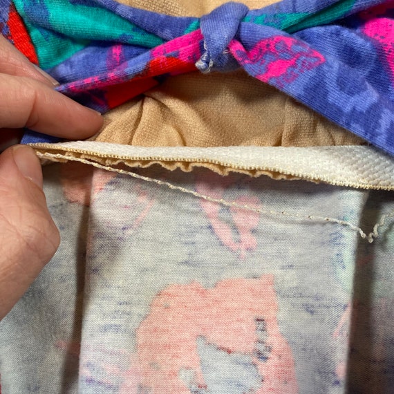 Vintage Color Splash Maternity Bodysuit - Gem