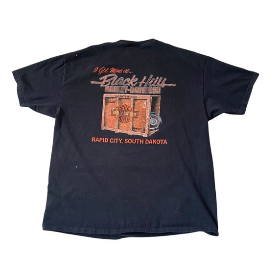 Vintage 2000s Harley Davidson Classic Logo Tee - Gem