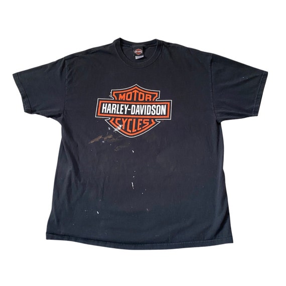Vintage 2000s Harley Davidson Classic Logo Tee - Gem