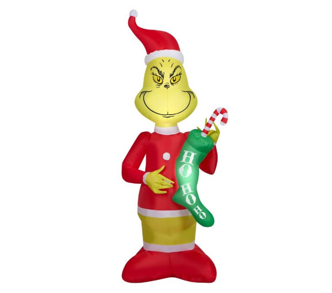 Airblown Inflatables 5.5 Foot the Grinch Christmas Decoration - Etsy