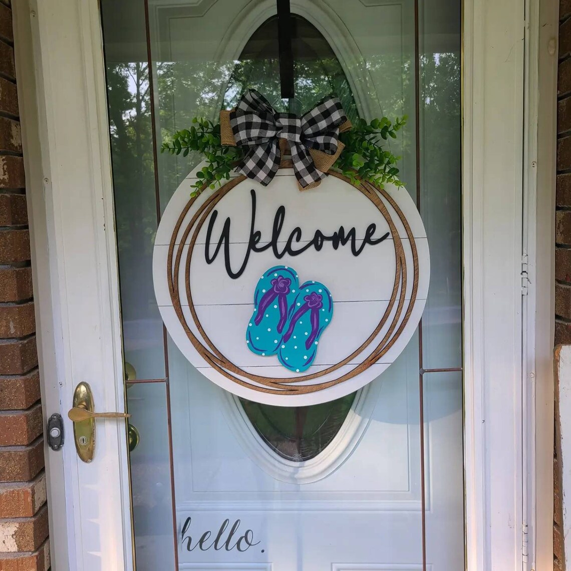 Interchangeable Shiplap Welcome Sign Welcome Sign - Etsy