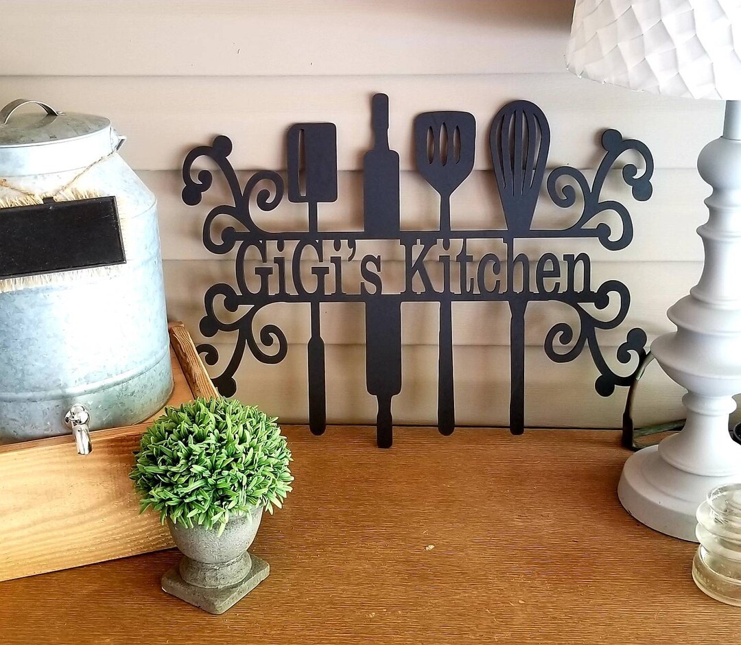 Kitchen Personalized Sign - Etsy