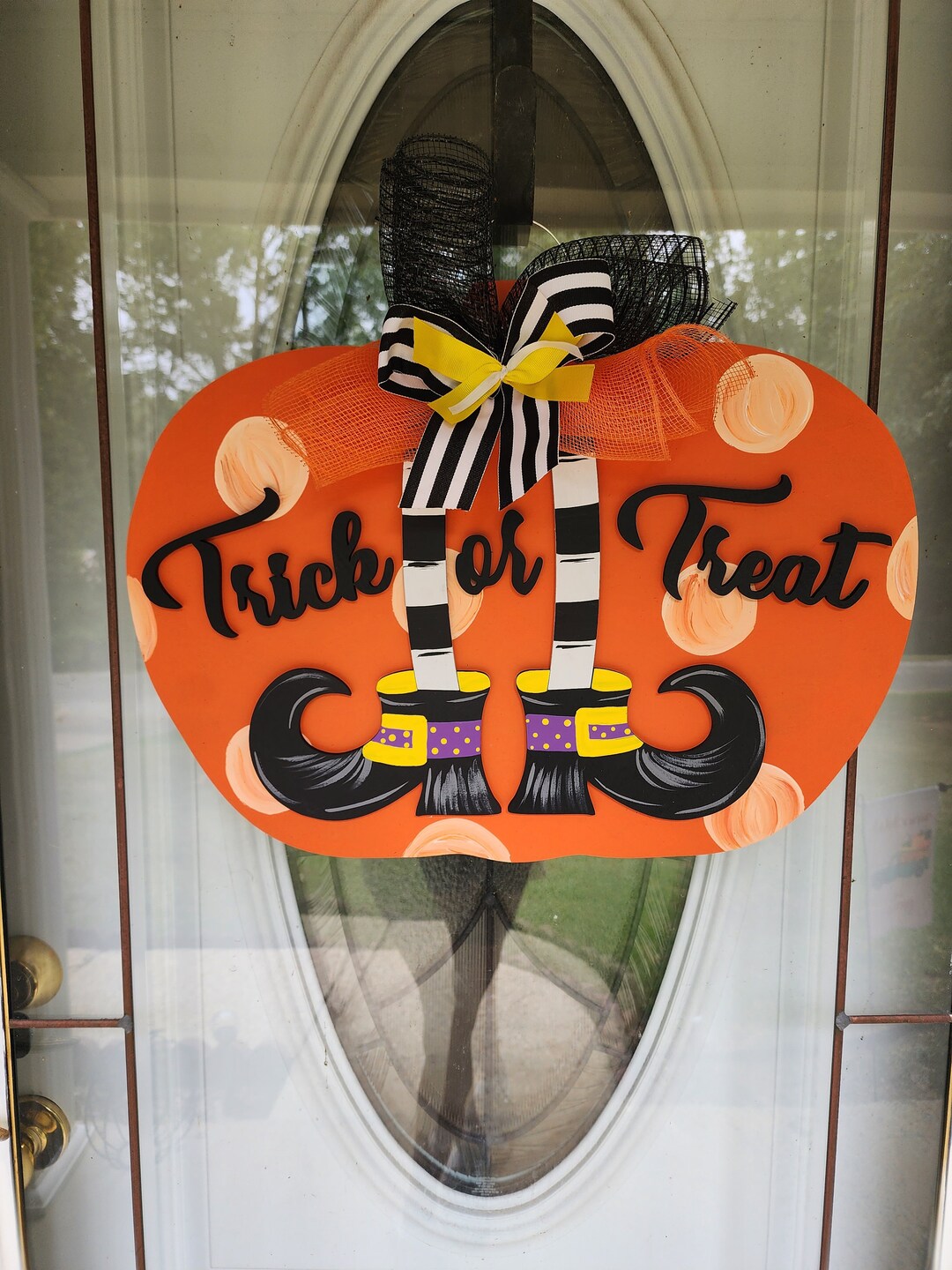Halloween Door Hanger - Etsy