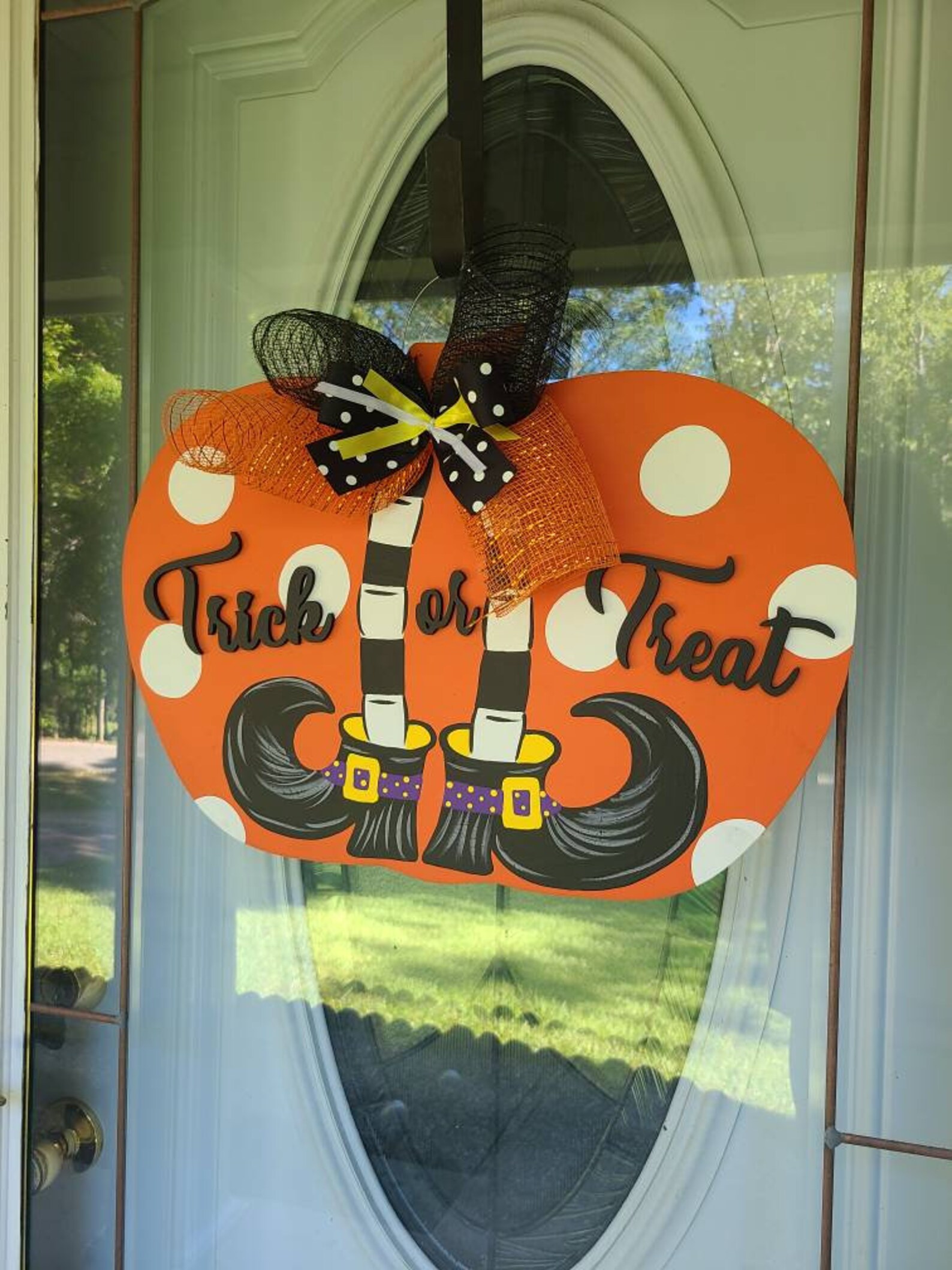 Halloween Door Hanger - Etsy