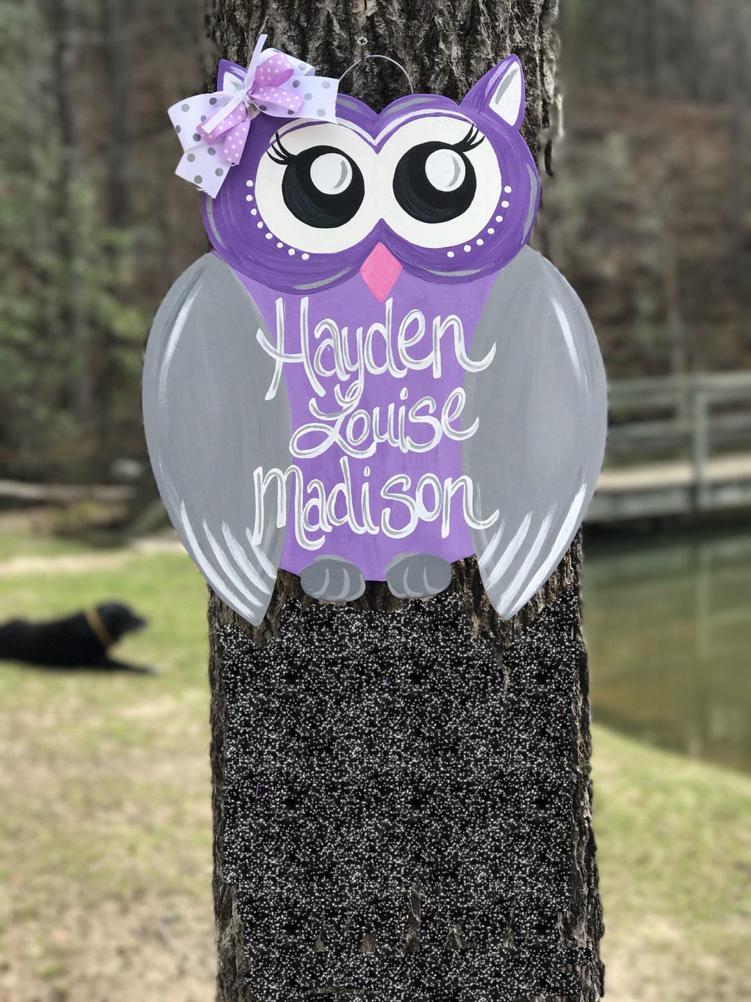 Owl Door Hanger - Etsy