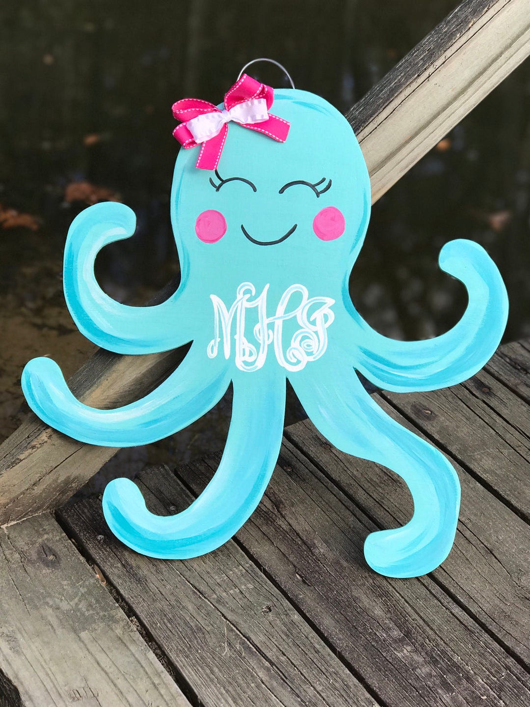Octopus Door Hanger - Etsy