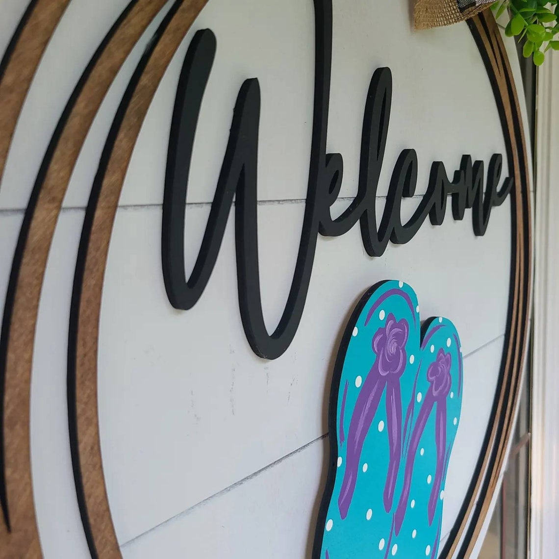 Interchangeable Shiplap Welcome Sign Welcome Sign - Etsy