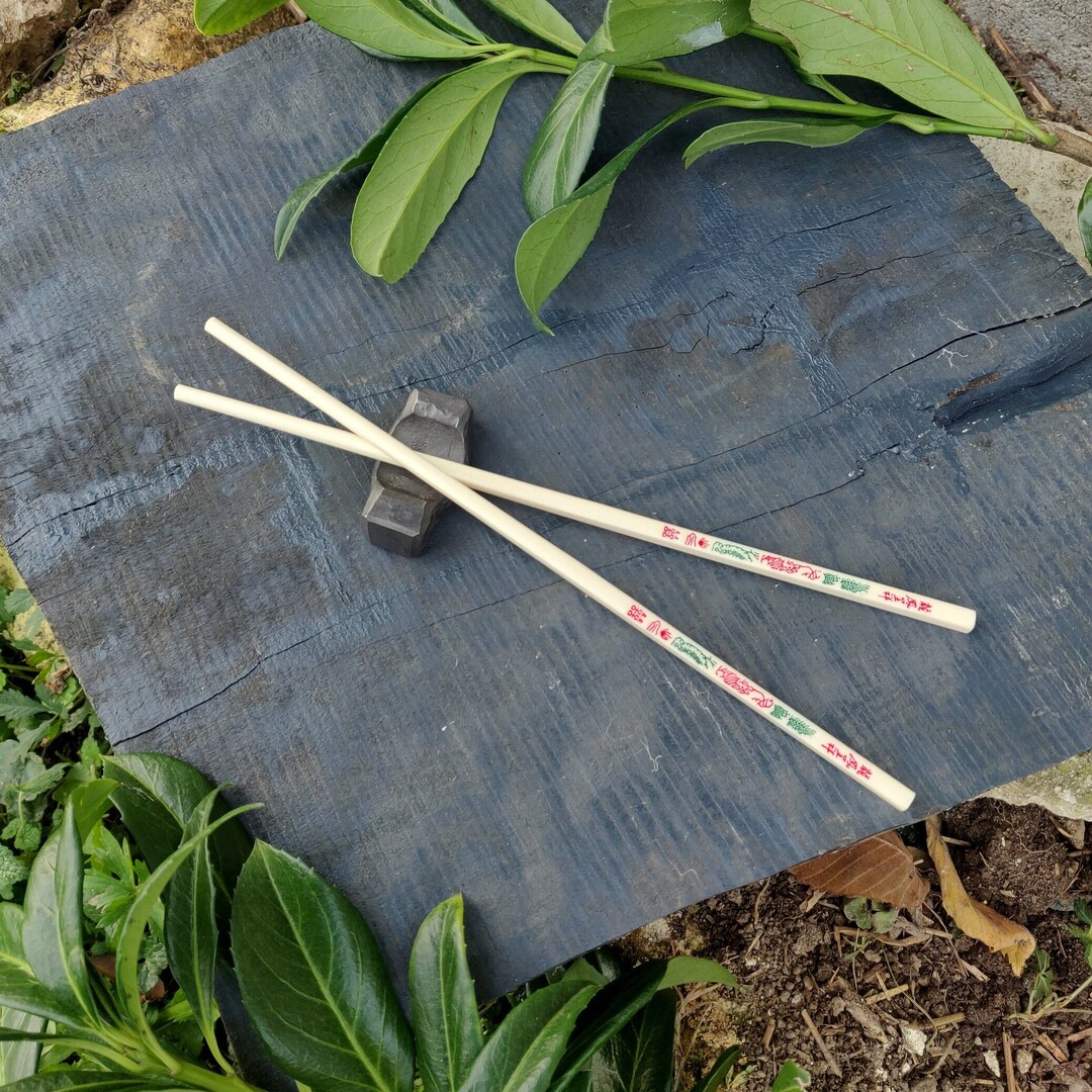 Chopstick Holder Large Version, Handforged Chopstick Rest, Chopsticks ...