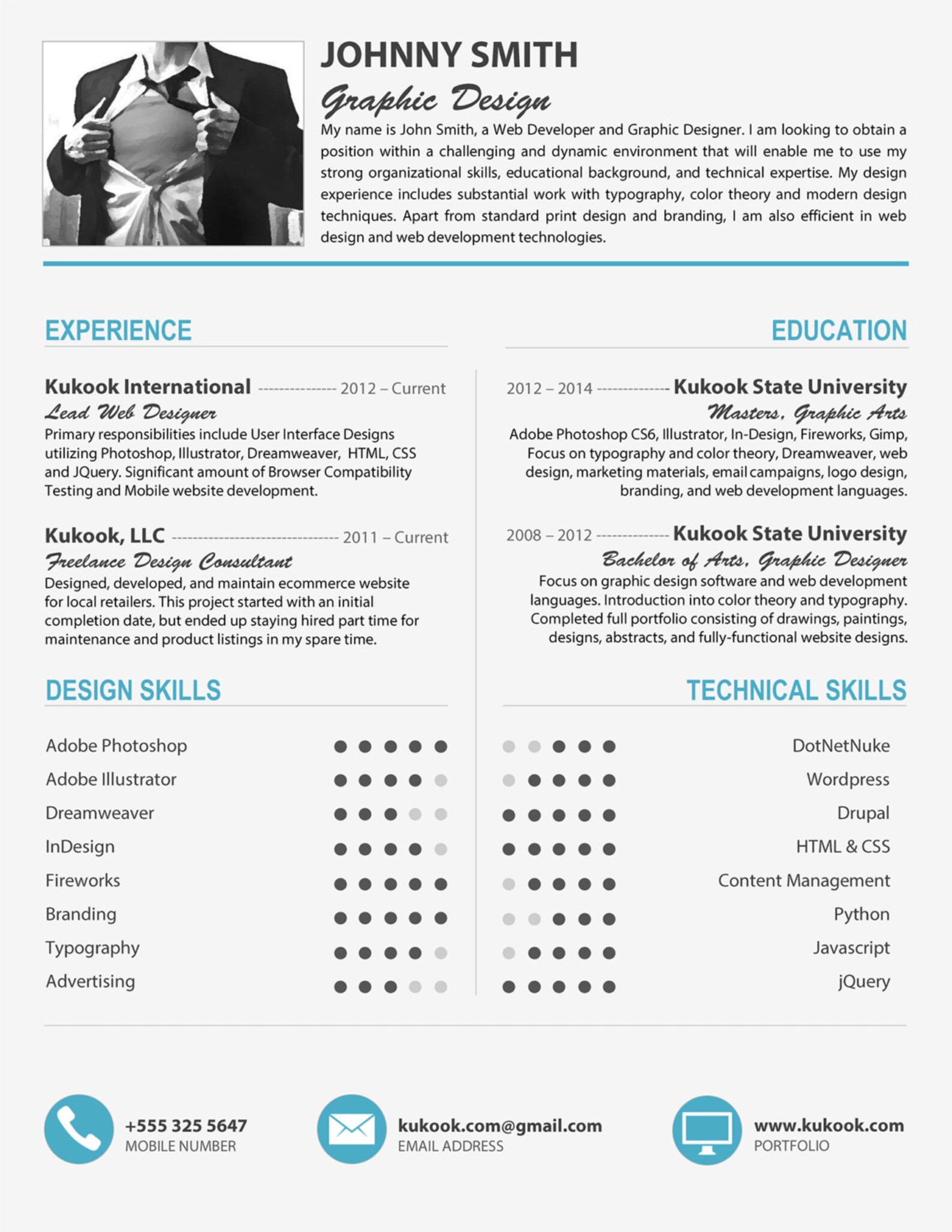 Beautiful Modern Resume Template Stand Out From the Crowd - Etsy
