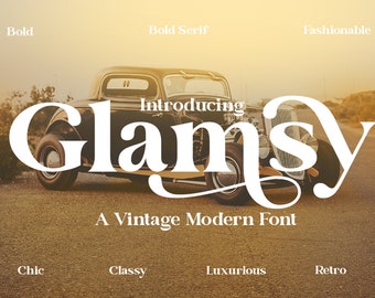 Black Letter Curve Font Classy Font, Serif Font, Modern Font, Branding ...