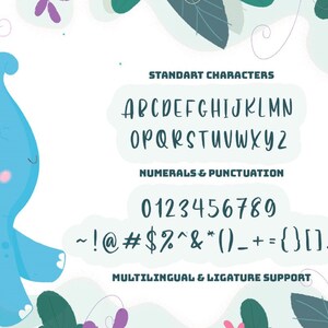 Back to School Font Bundle, Cute Handwritten Fonts, Modern Fonts ...