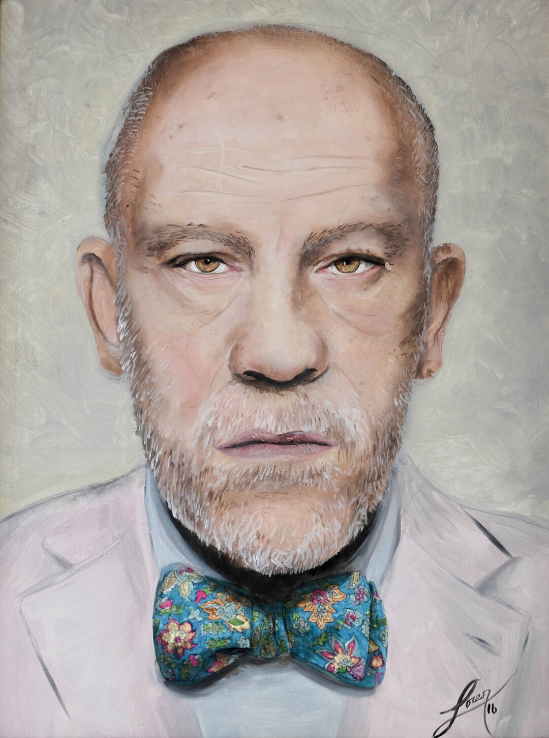 John Malkovich Crusty Portrait - Etsy