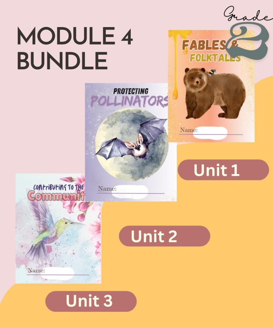 EL Education. Grade 2. Module 4: Bundle - Etsy