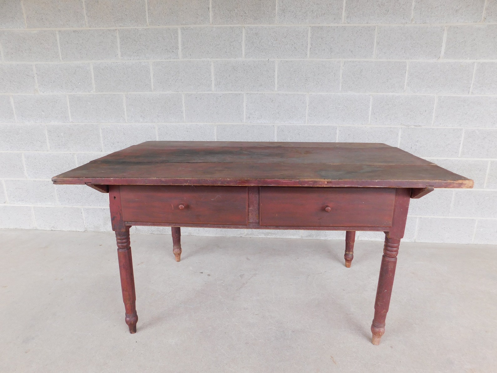 Antique 19th Century Tavern Work Dining Table (shipping is Not Free) - Etsy
