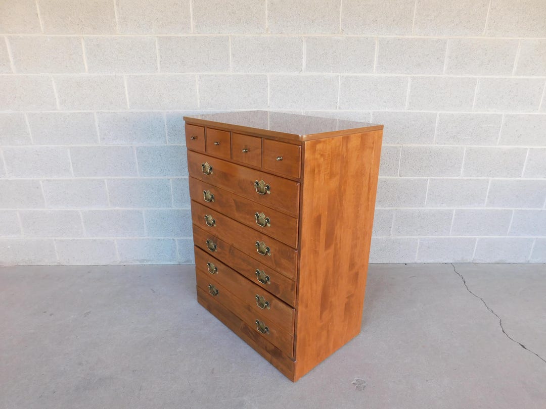 Ethan Allen Heirloom Nutmeg CRP Custom Room Plan Tall Chest 10-4515P ...