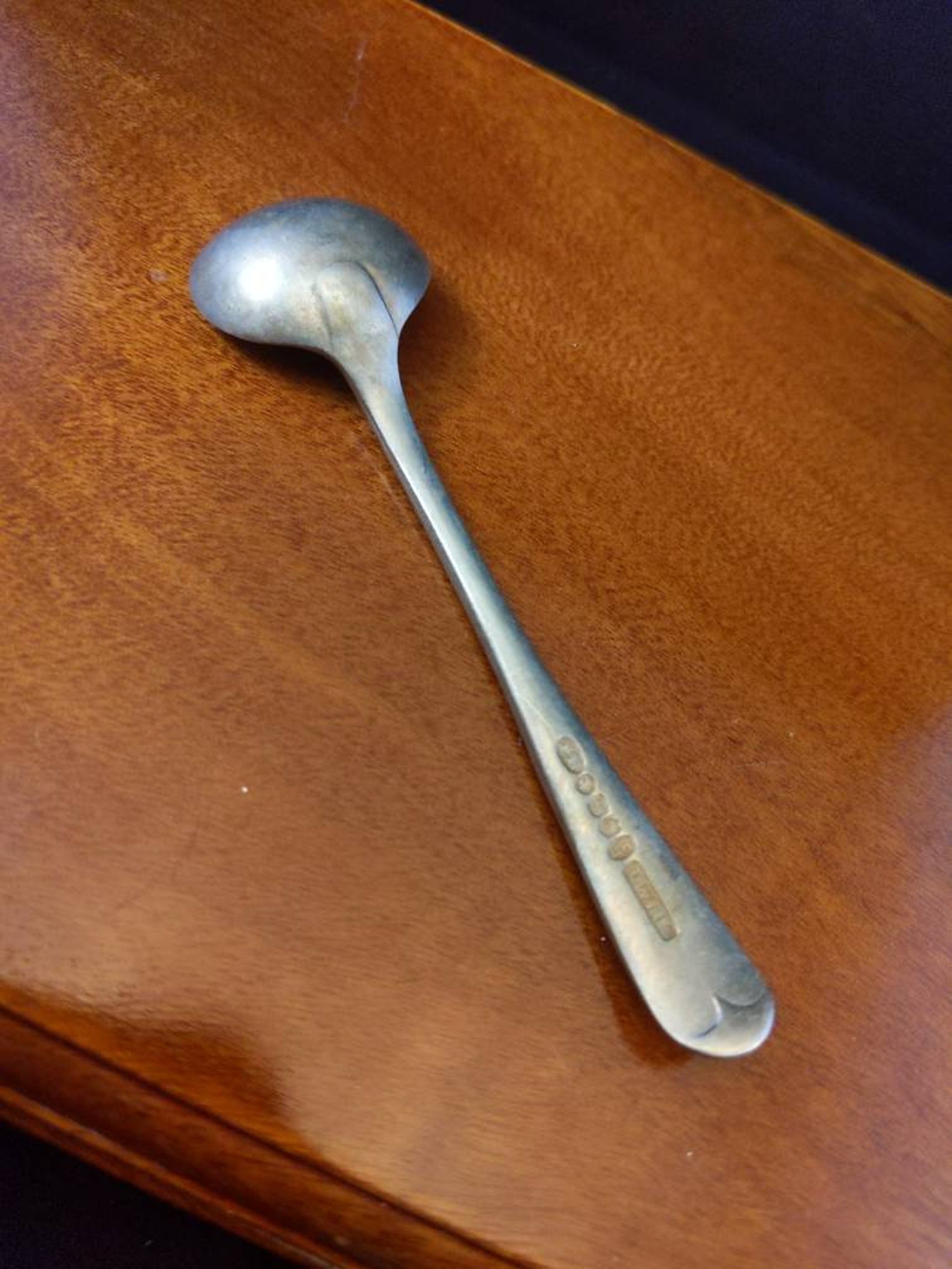 Antique John Round & Son Benares Mustard Spoon - Etsy UK
