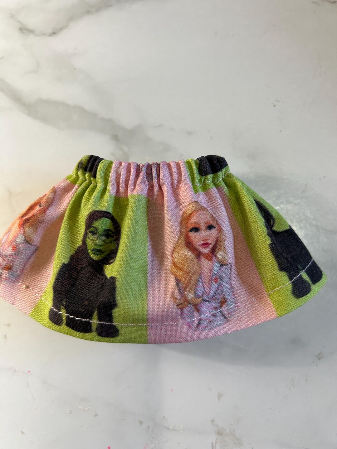 Wicked Elphaba Glinda Pink Green Elf Skirt for 12 in Elf or Pixie by ...