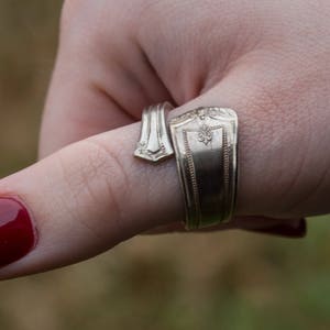 Silver Spoon Ring - Etsy