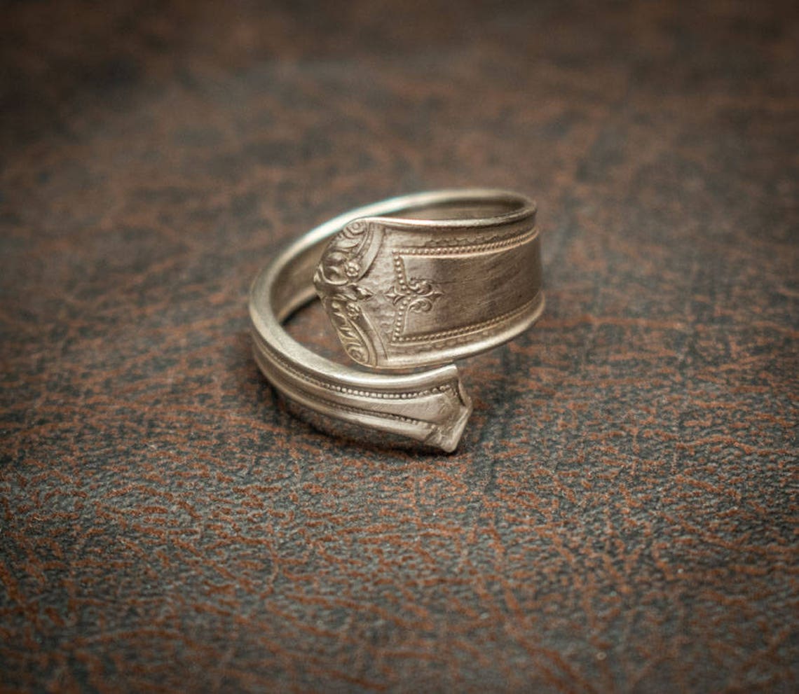 Silver Spoon Ring - Etsy