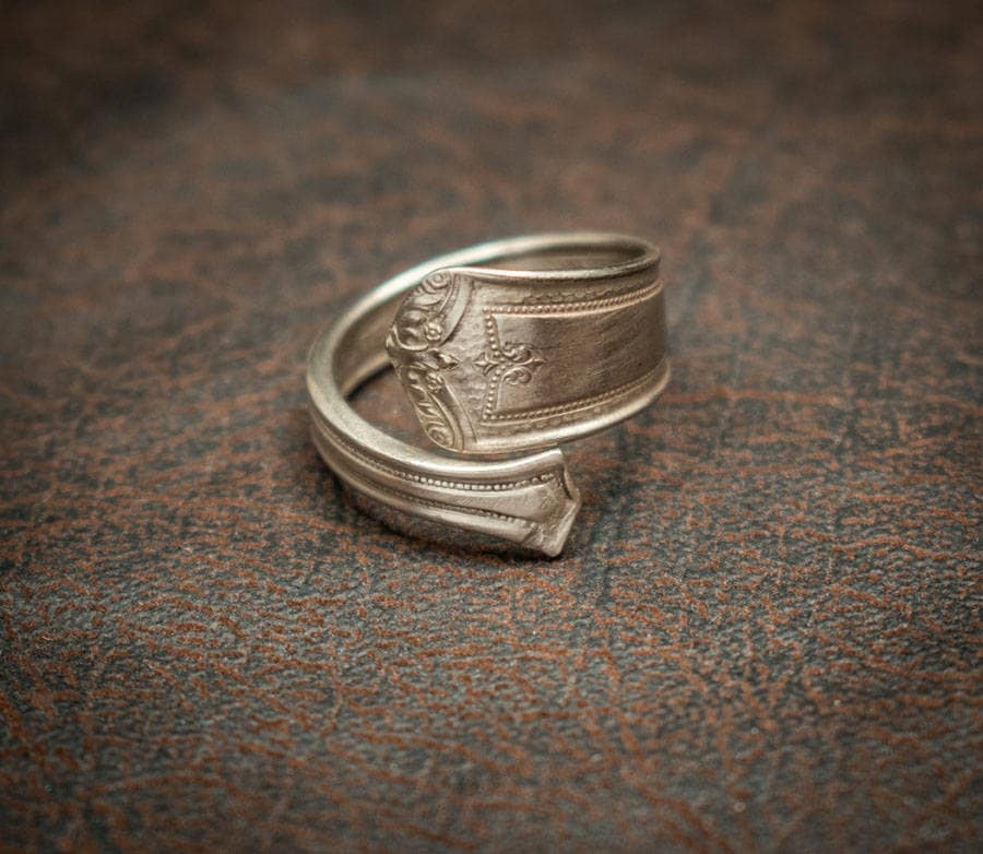 Silver Spoon Ring - Etsy