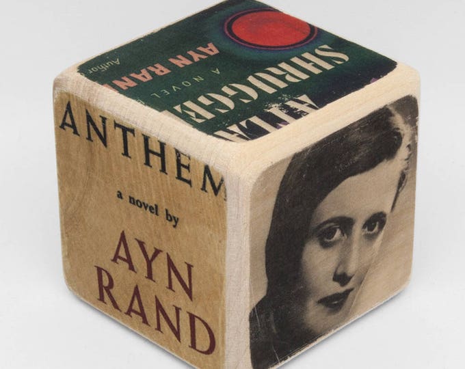 Writer's Block: Ayn Rand - Etsy