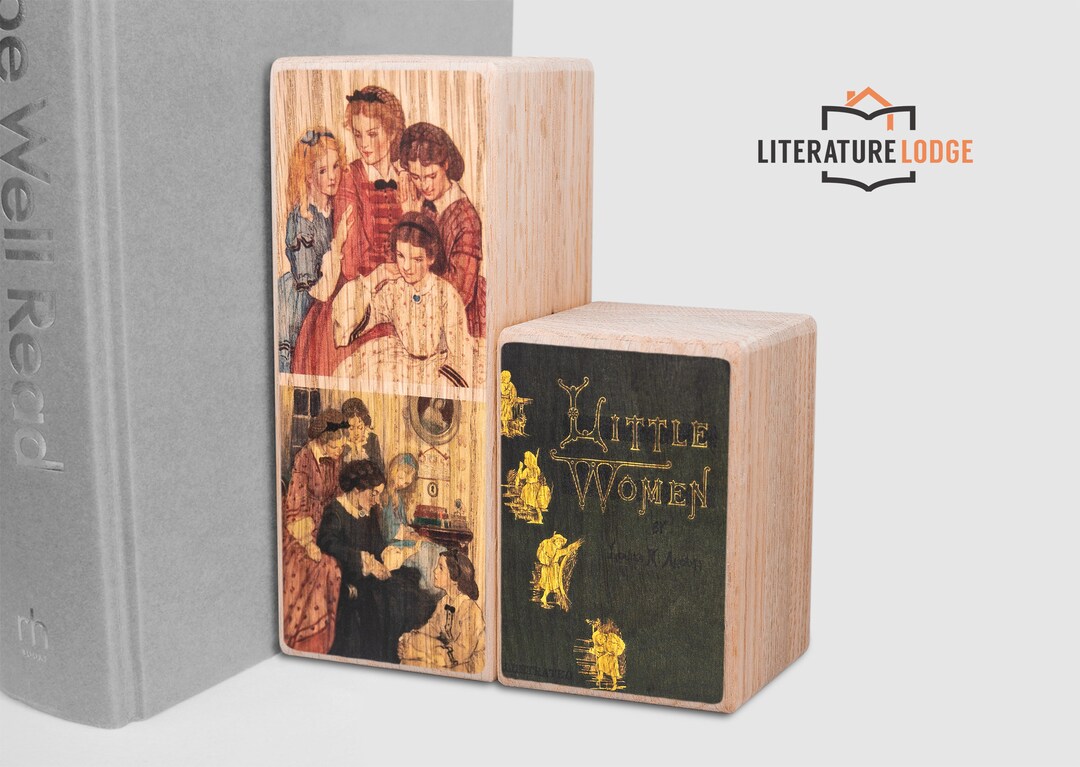 Literary Bookend: Little Women louisa May Alcott - Etsy