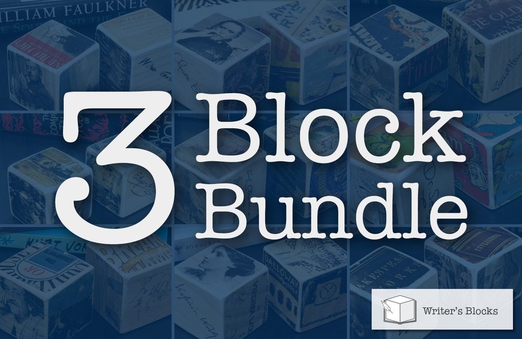 Writer's Block: 3 Block Bundle | Etsy
