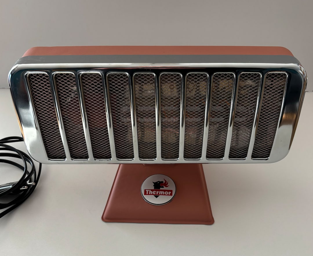 Old Thermor Heater Transformed Into a Lamp - Etsy