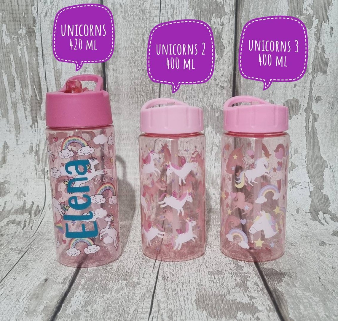 Personalised Kids Water Bottle Back to School Drink Bottle - Etsy